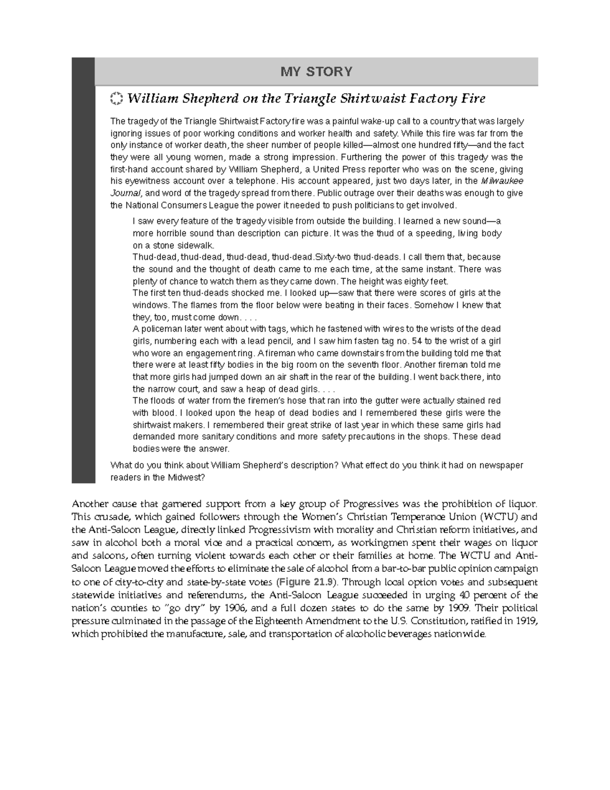 History - Global WORD Chapter 54 - MY STORY William Shepherd on the ...