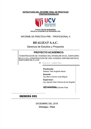 Examen PLC IV Nivel (Entrada) 2023-1 9no Plan D - PRUEBA DE NIVEL DE LOGRO DE COMPETENCIAS DE ...