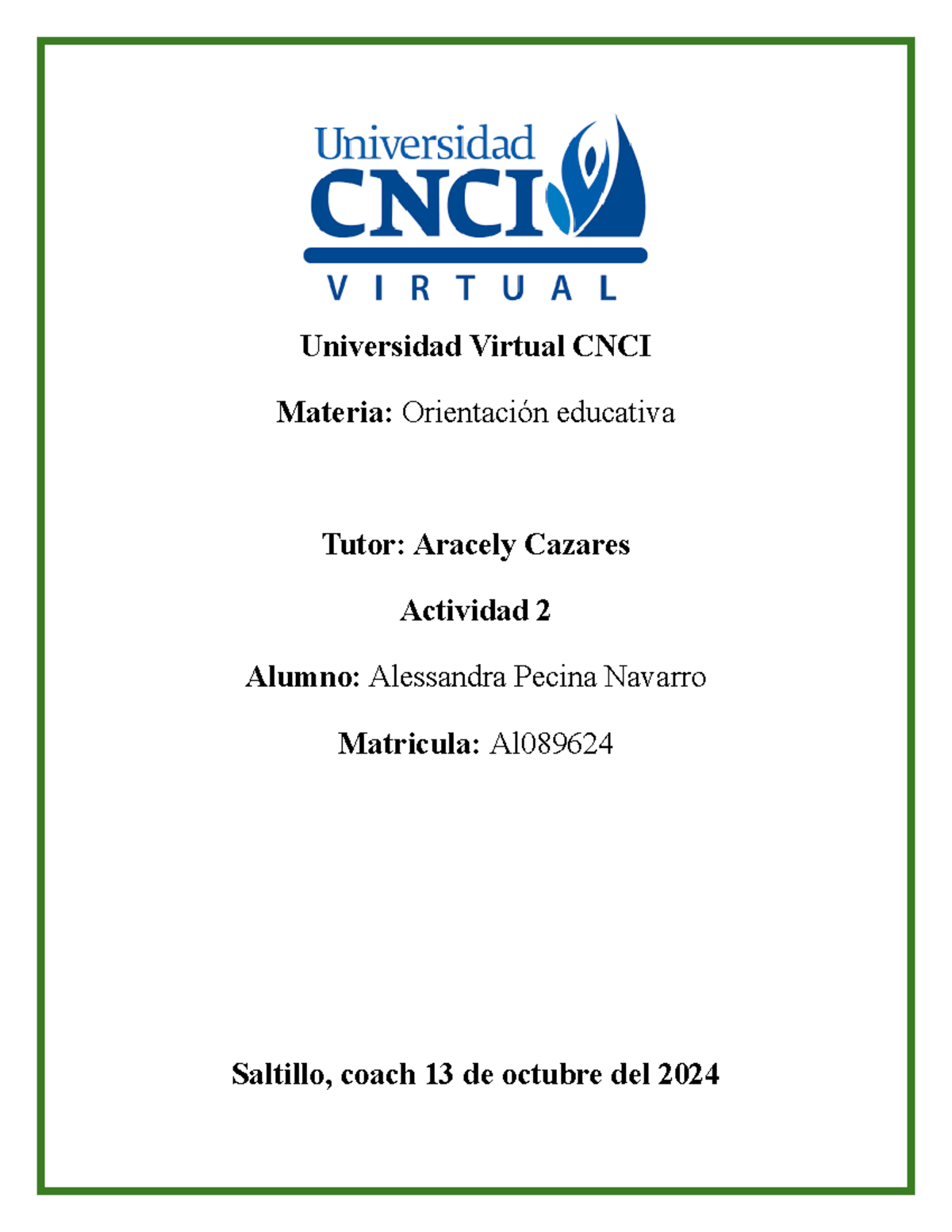 Universidad Virtual CN47 - Universidad Virtual CNCI Materia ...