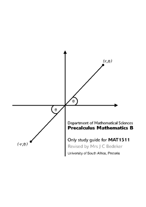 Tp Study Material - STA1506 - STA1505/101/0/ Tutorial Letter 101/0 ...