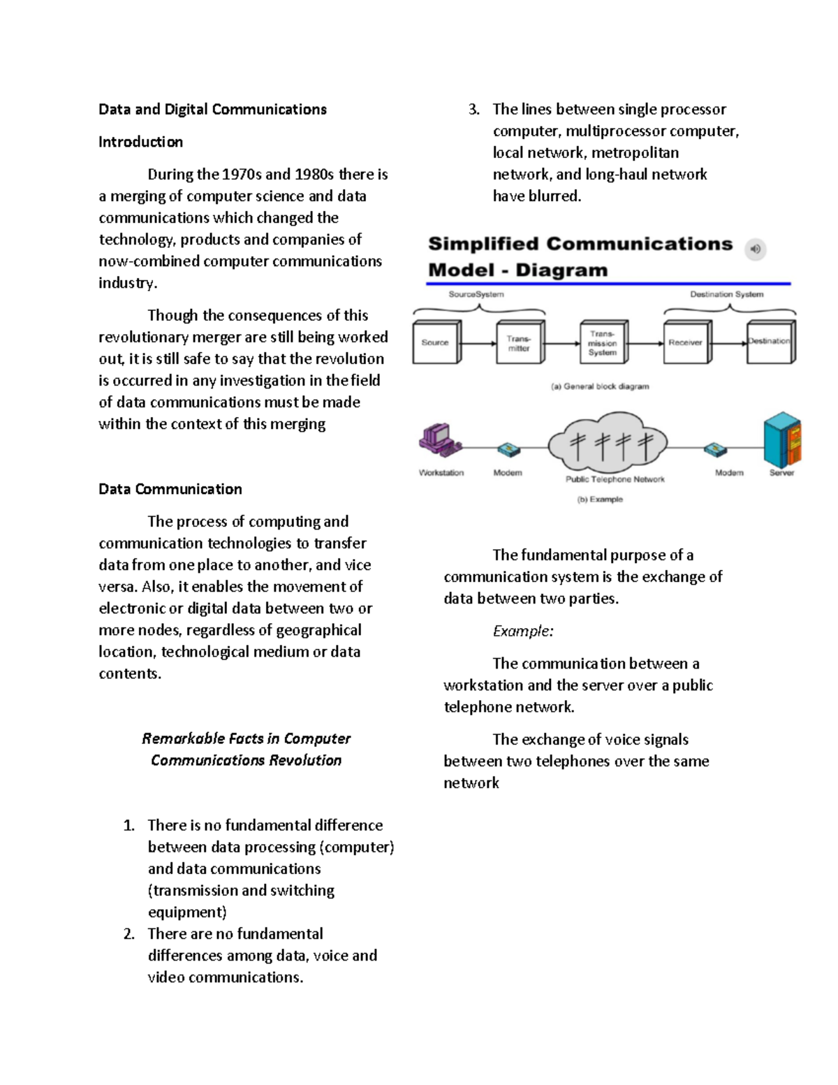 Data and Digital Communiction - Data and Digital Communications ...