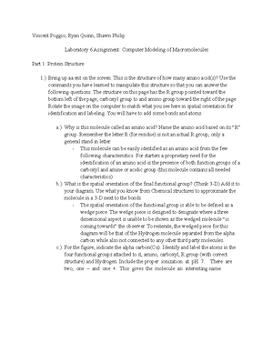 Worksheet 7 Lab 11 DNA reaction mixes to test for identity and purity ...