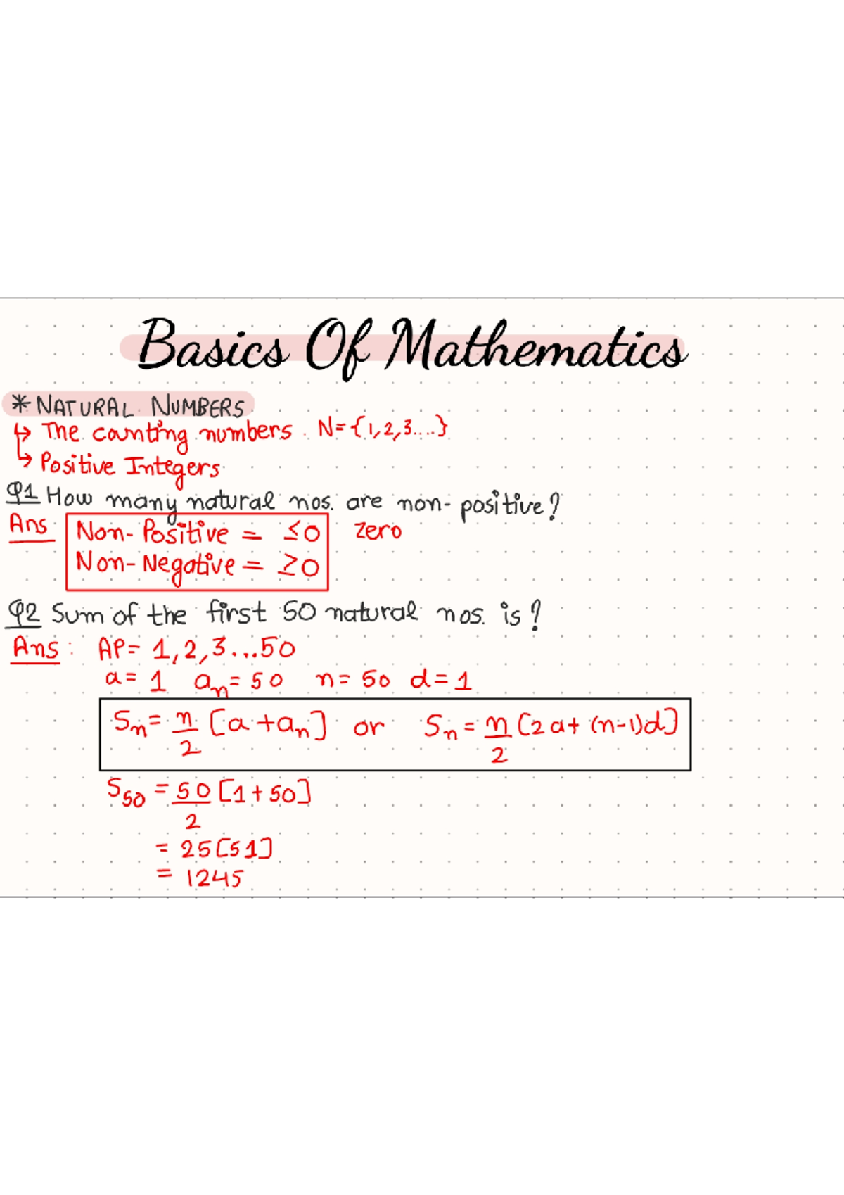 Basic Maths class 11 chapter 1 1 - Physics HL - Studocu