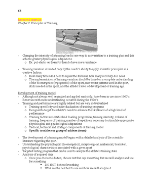 Lecture 4 Part 2 - Celena Scheede - Lecture 4 (part 2): Variable of Training Heart rate Maximal ...