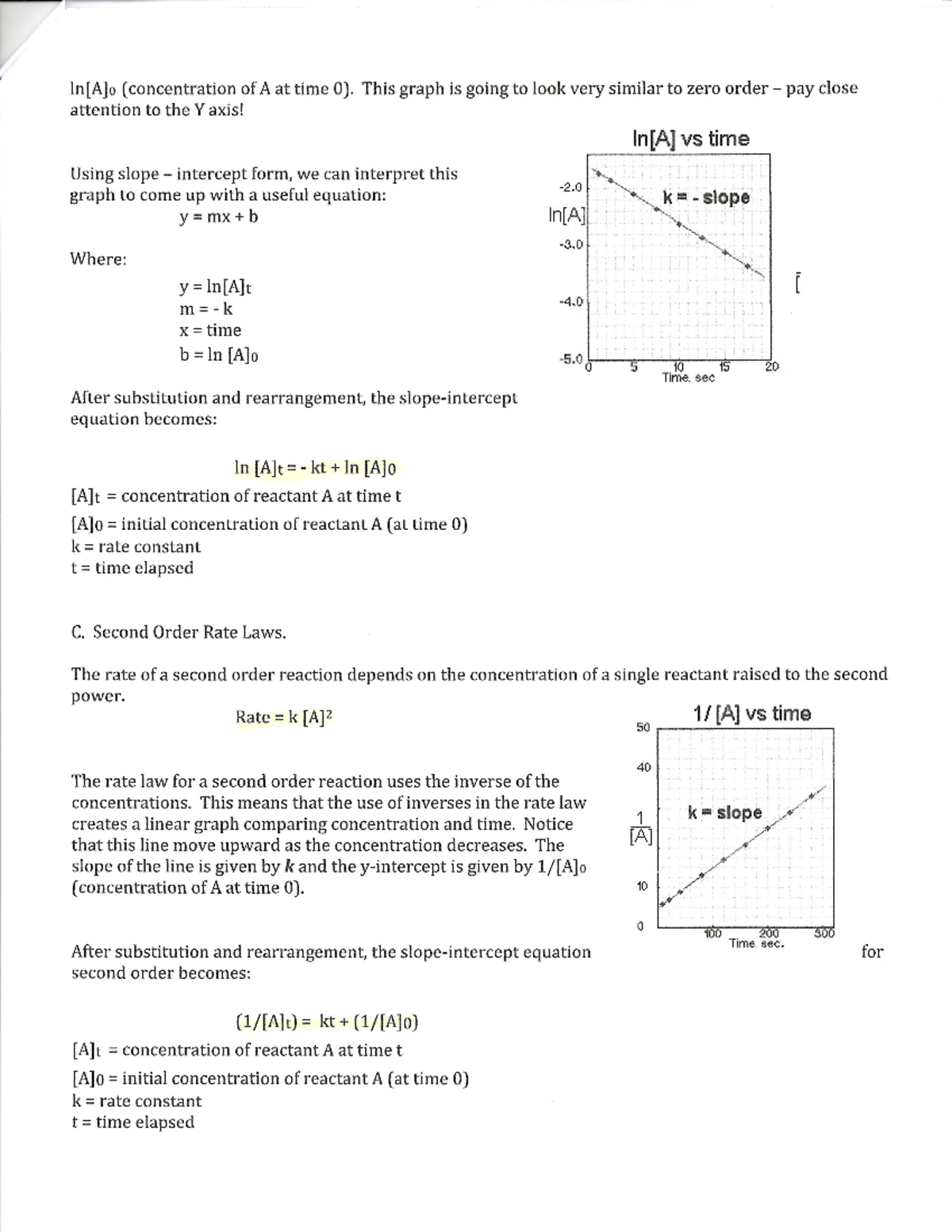 Kenetics Part 3 Notes p4 - Studocu