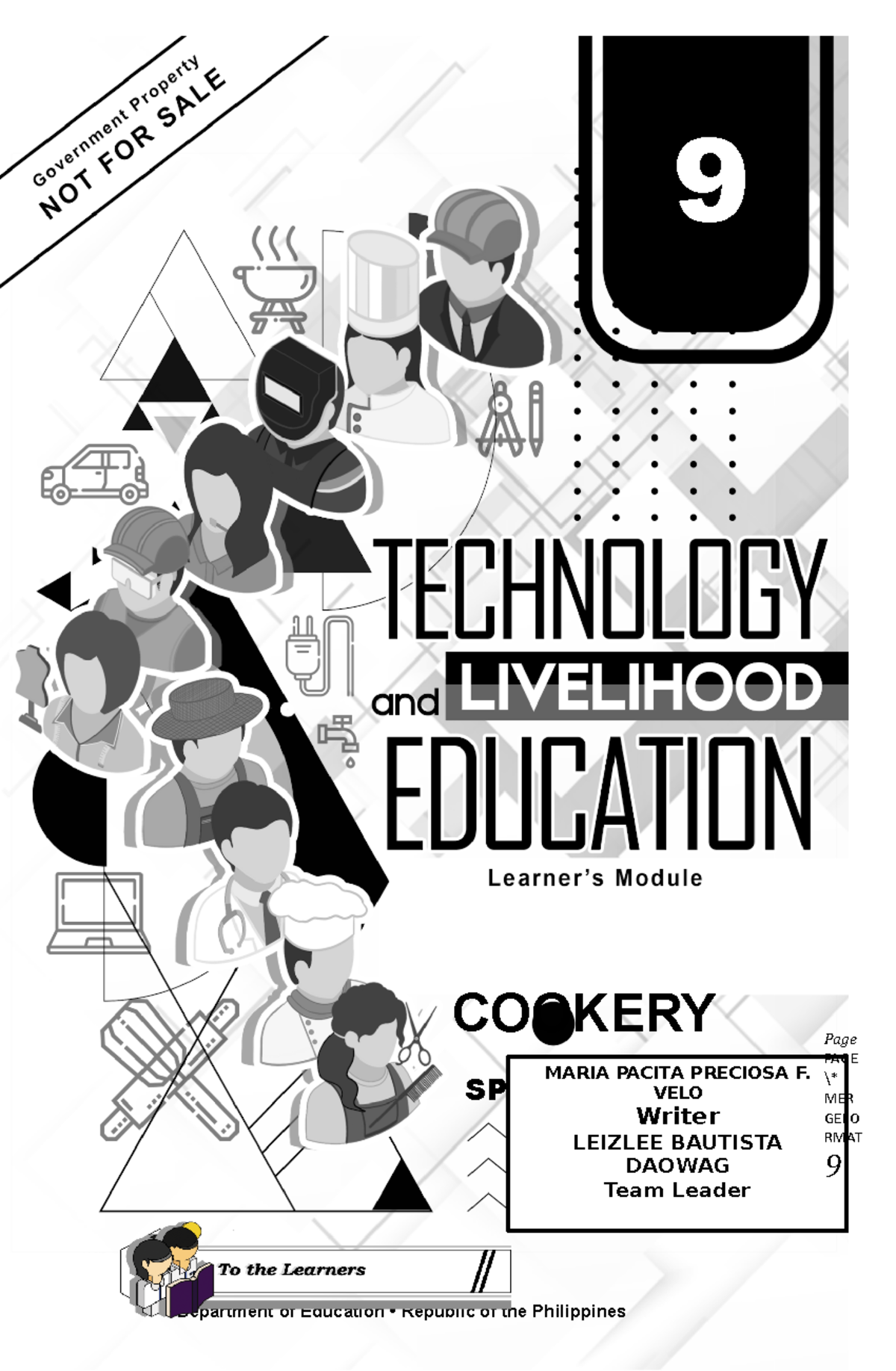 TLE Cookery G9 Q2 W1 edited - TLE 9 – COOKERY Quarter 2 - Week 1 ...