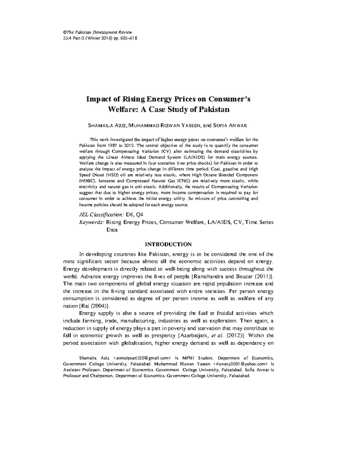 2725-2725-1-PB - ©The Pakistan Development Review 55:4 Part II (Winter ...