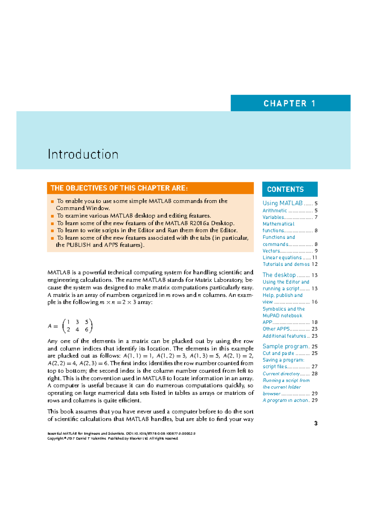 Chapter-1-Introduction 2017 Essential- Matlab-for-Engineers-and ...