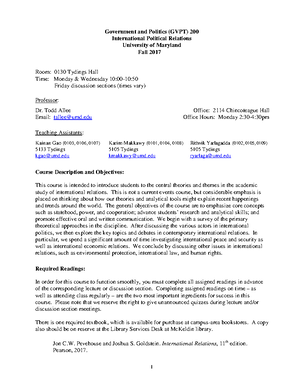 Polarity in the Current International SystemP - David Hodges GVPT 200 ...