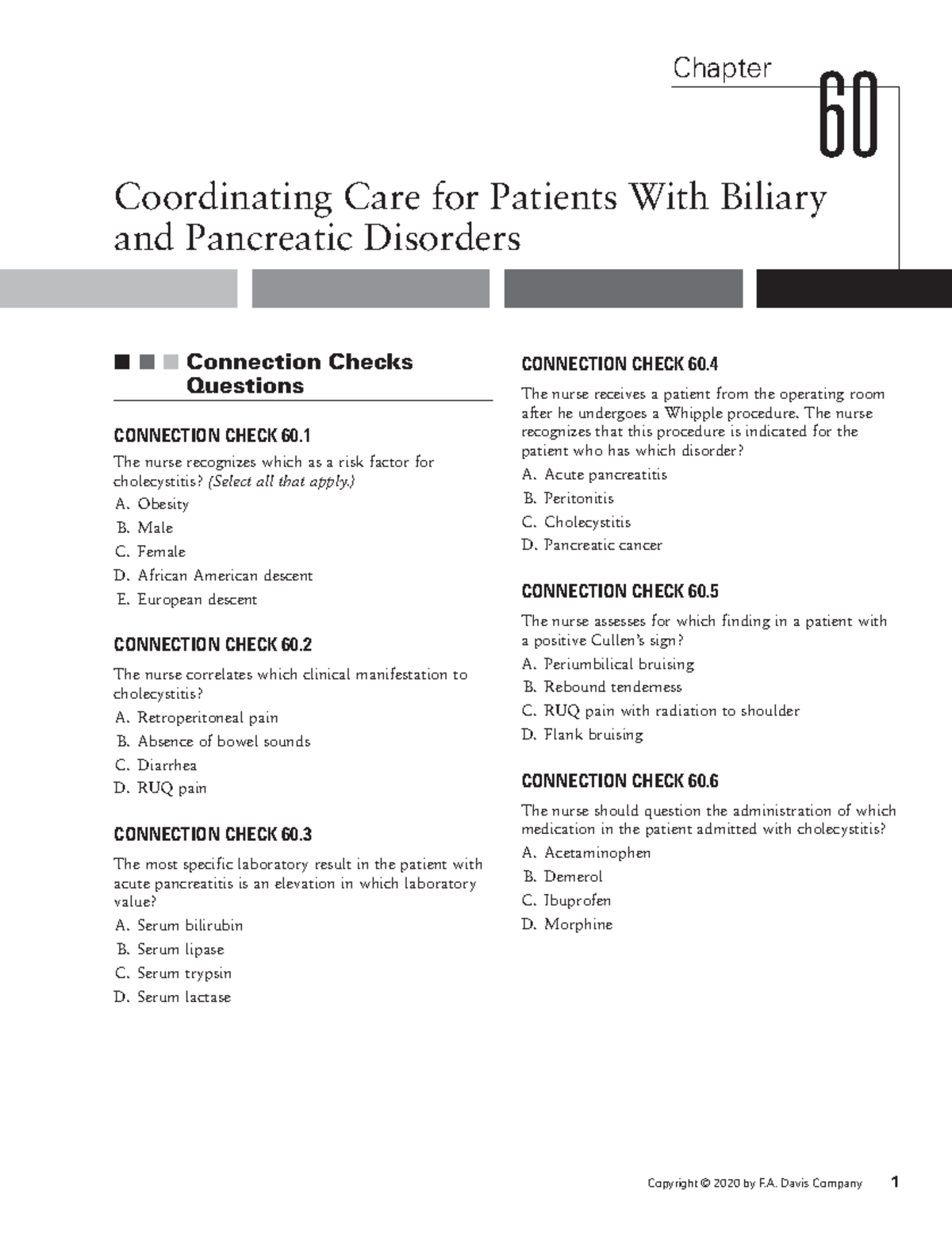 GI Connection Check for patients with biliary and pancreatic disorders ...
