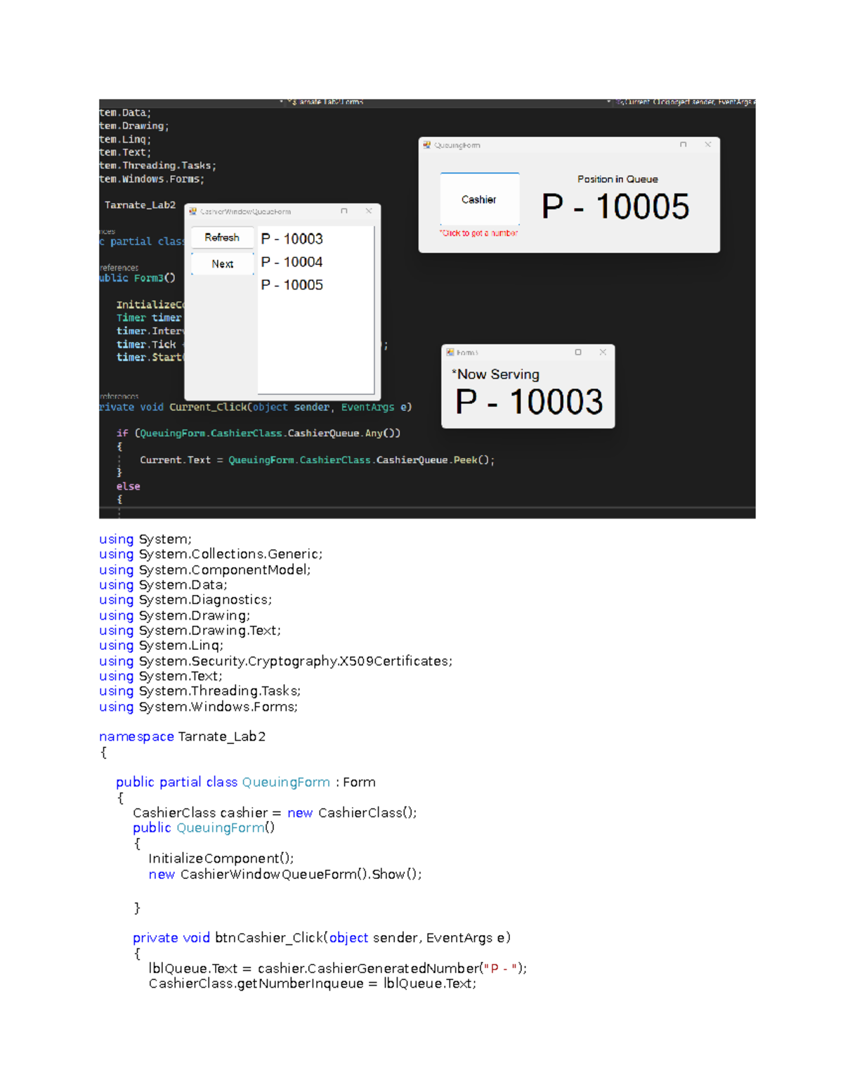 Using Syste 1 - queue in generics codes - using System; using System.Collections; using System ...