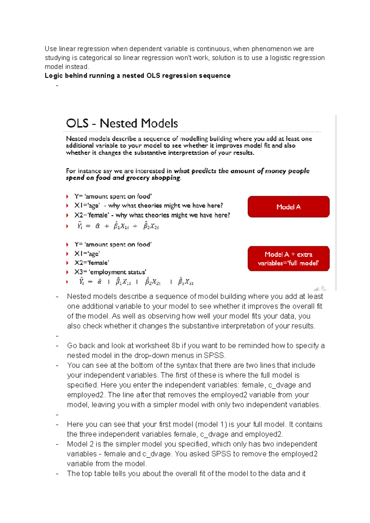 Logistic regression - Taught by Matt Barnes and Vanessa Gash - Use ...