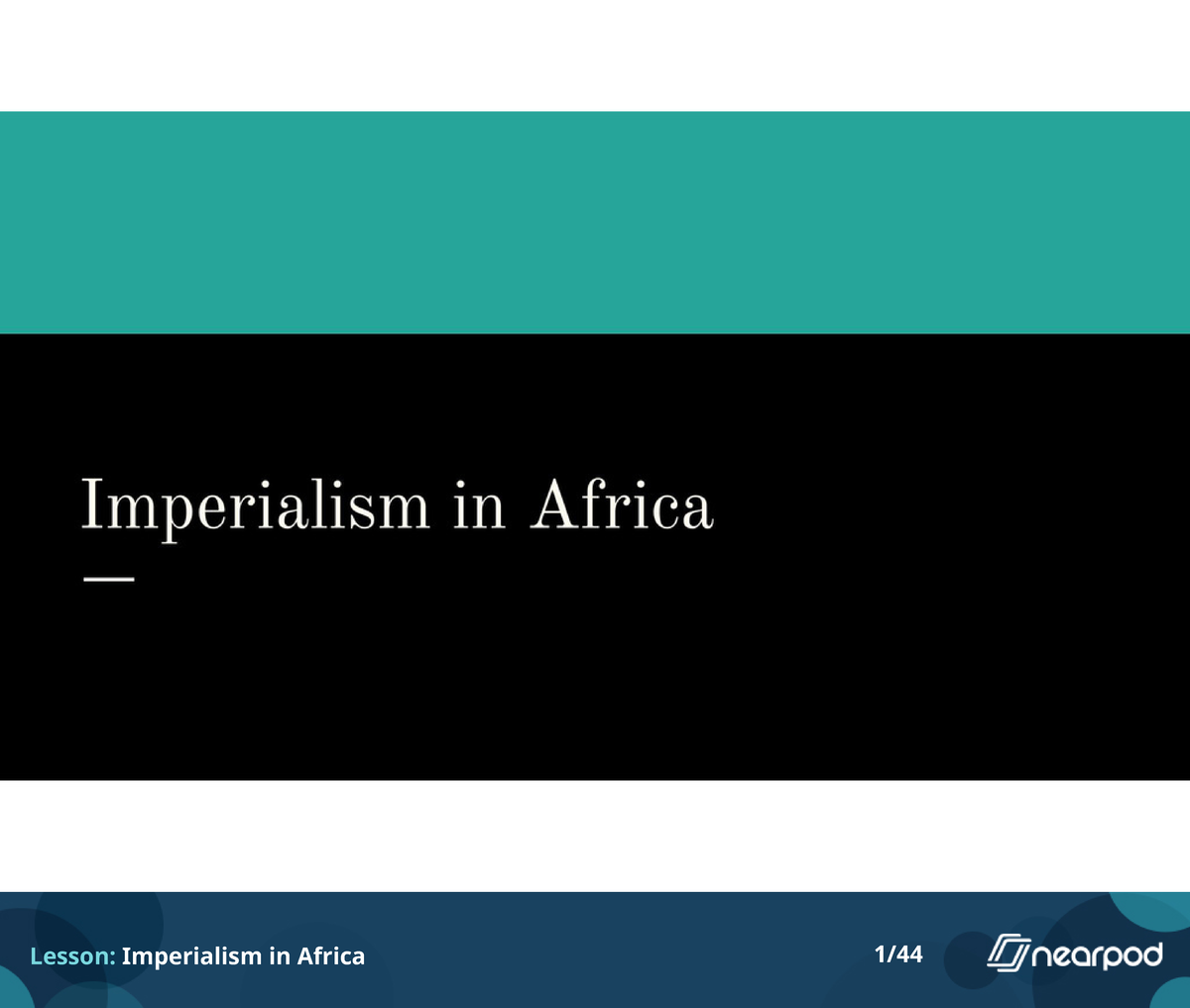 Imperialism in Africa nearpod - Quiz Which of the following countries ...
