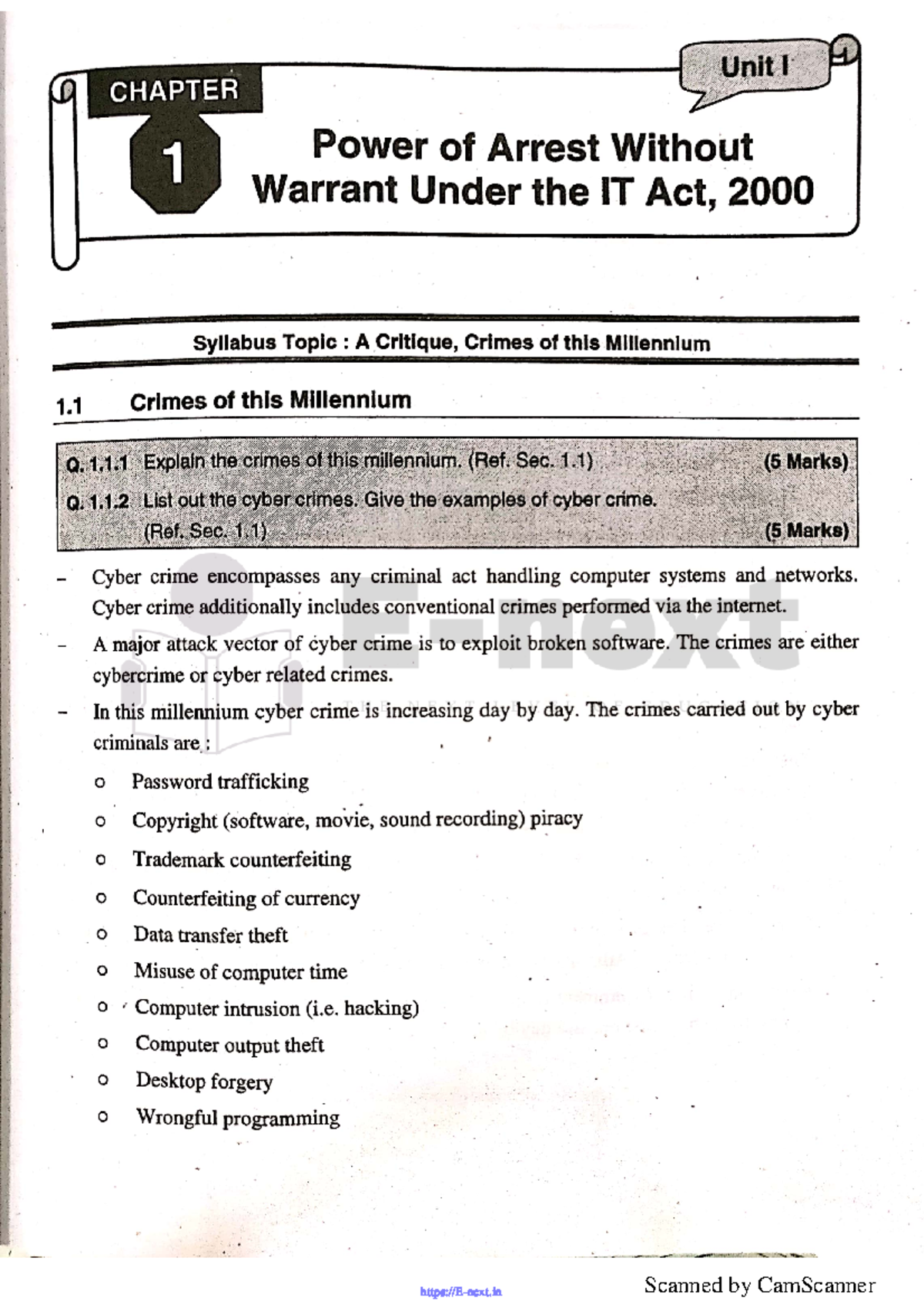 1-Power of Arrest Without Warrant Under the IT Act, 2000 (E-next - Ipr ...