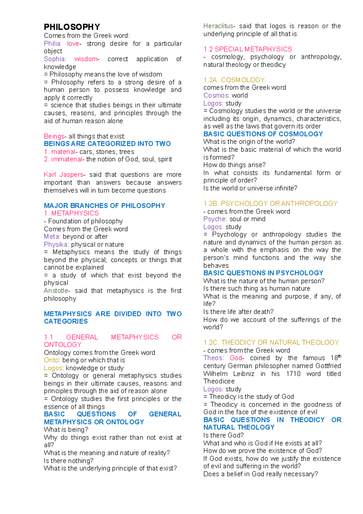 Philosophy031 Ethics Handouts Introduction to Lesson 5 - PHILOSOPHY ...