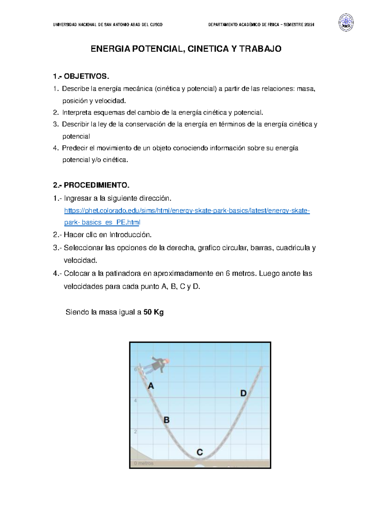 Roxana Belen Vilca Quispe- Energía Potencial, Cinetica Y Trabajo ...