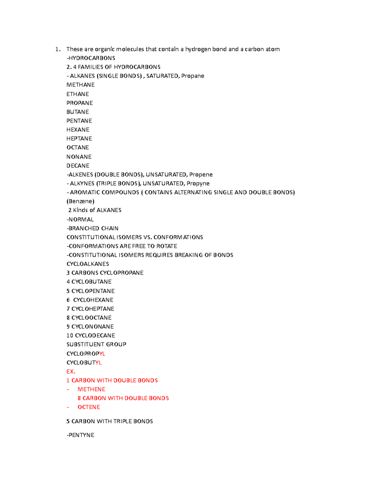 Hydrocarbonara - Hydrocarbons are molecules made up of hydrogen and ...