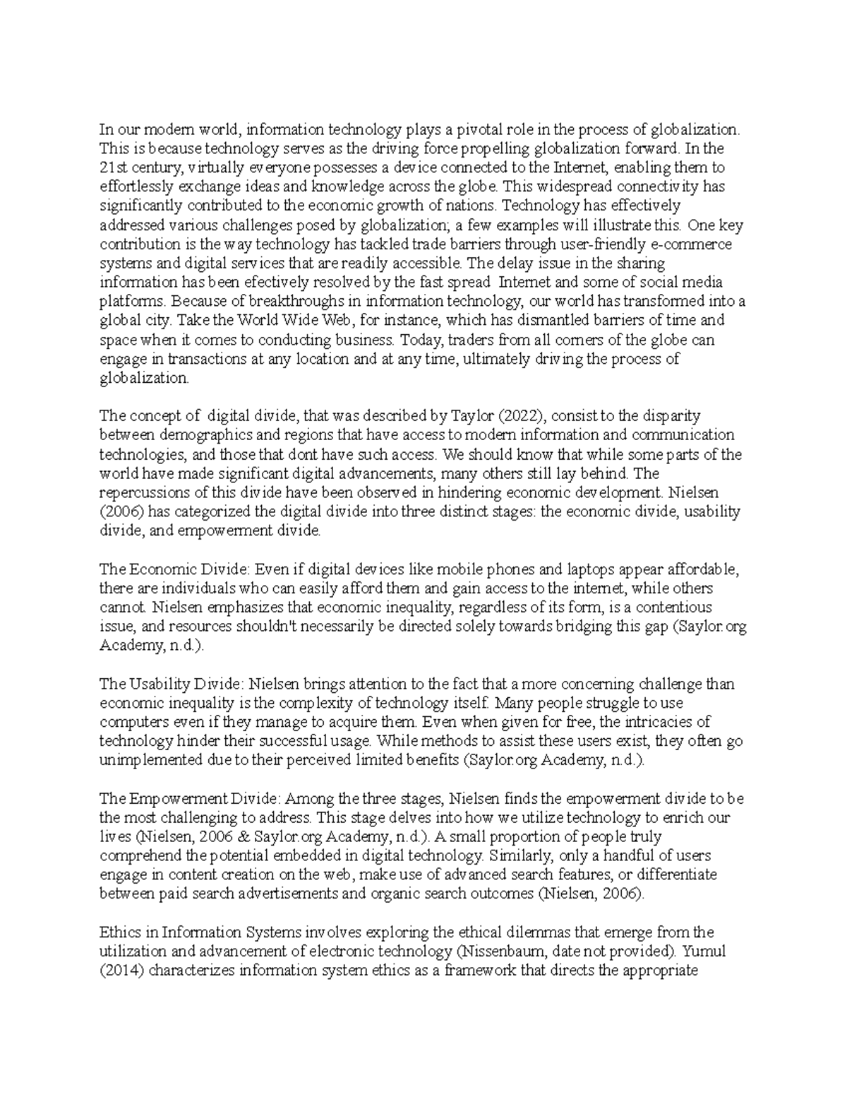 Bus 5114 D-8 - diss unit 8 - In our modern world, information ...