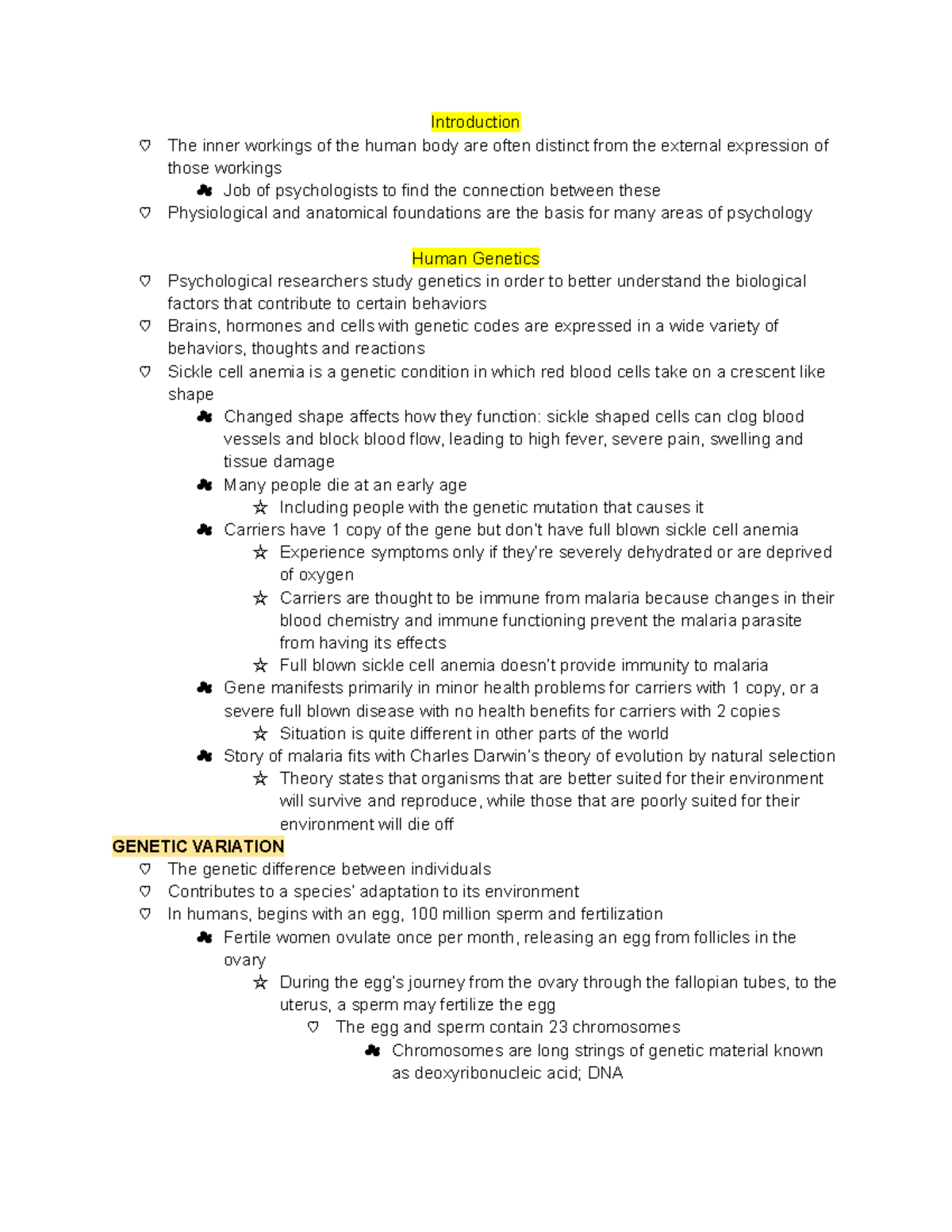Intro psych-Human genetics - Introduction ♡ The inner workings of the ...