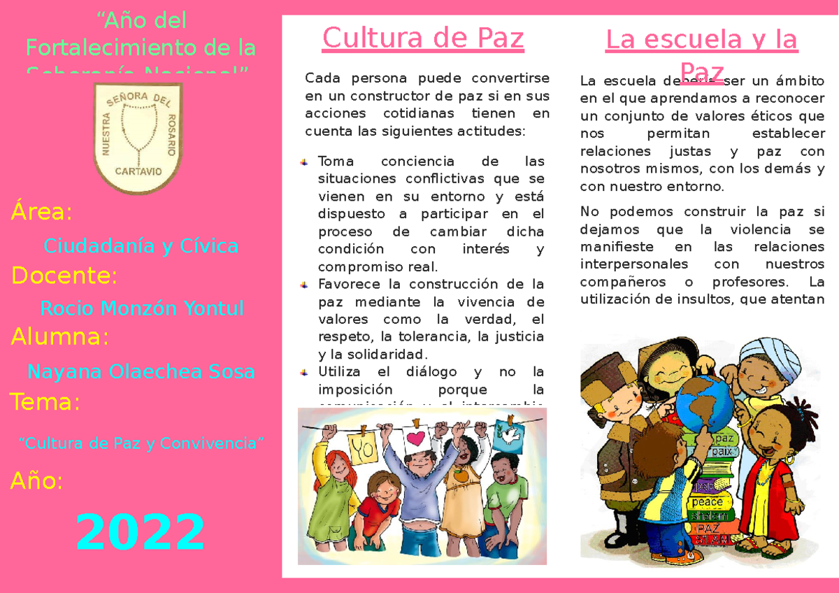 Triptico 4-A4 - sdadasd - “Año del Fortalecimiento de la Soberanía ...