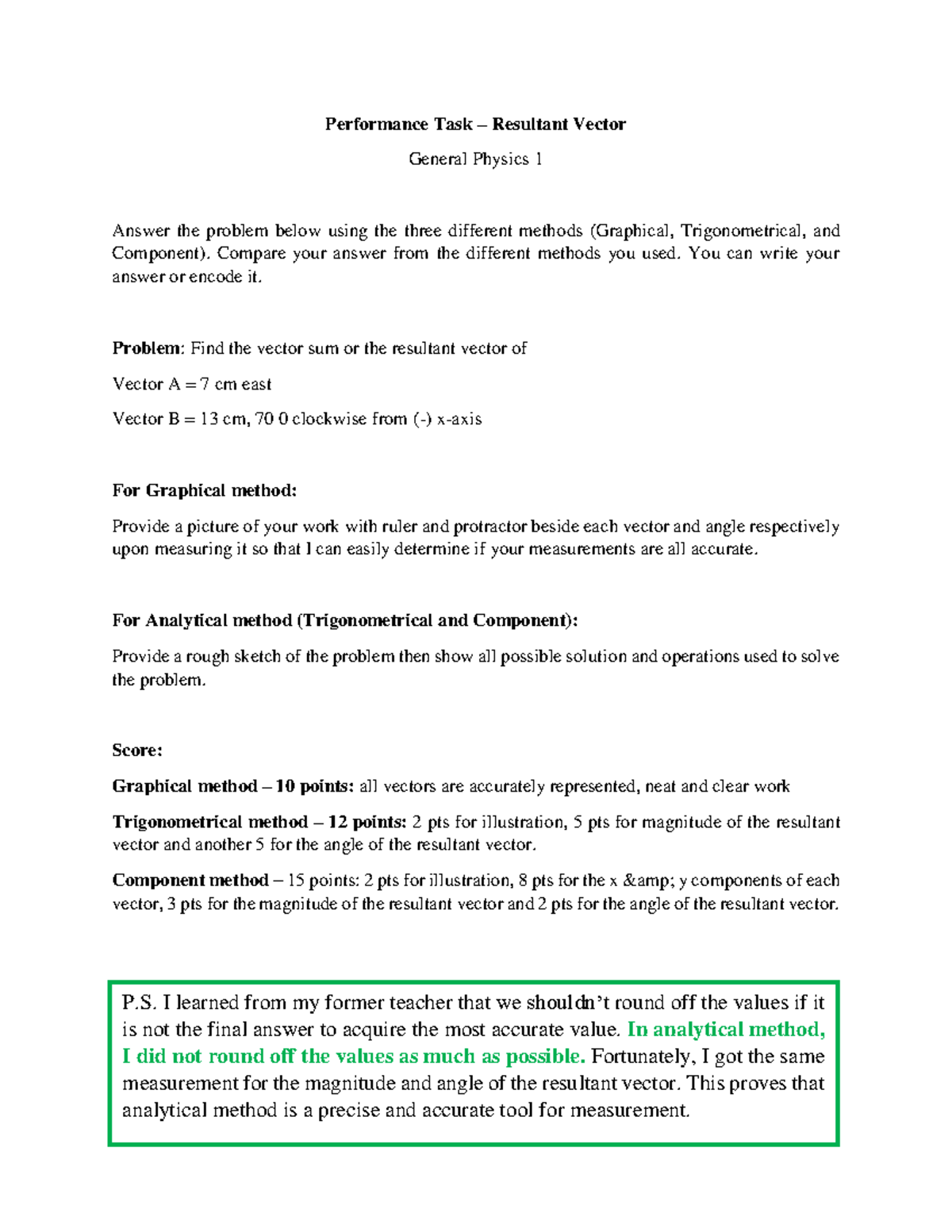 Inbound 8253770578633067883 - Performance Task – Resultant Vector ...