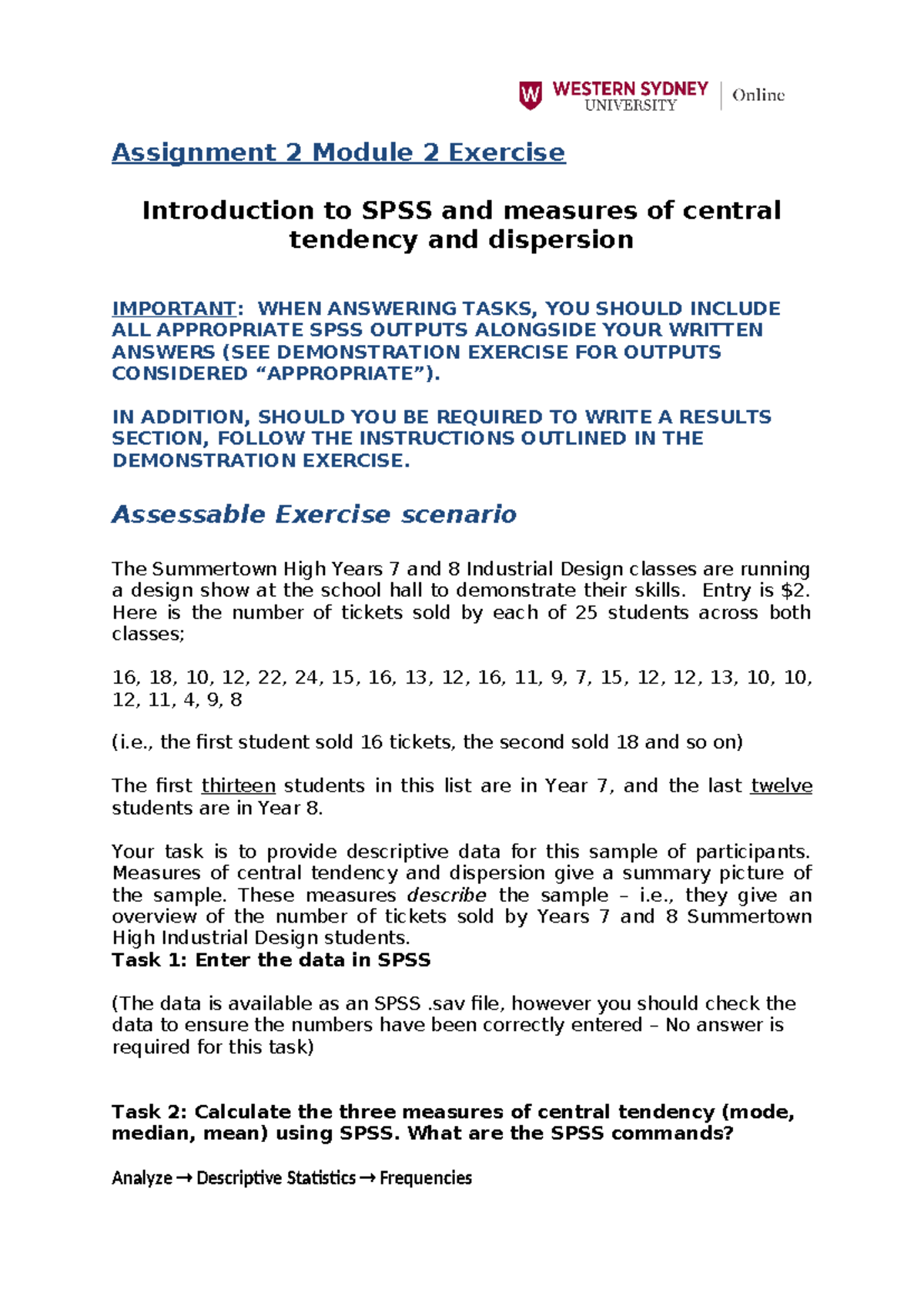 A2 Module 2 Exercise Assignment 2 Module 2 Exercise Introduction To 6503