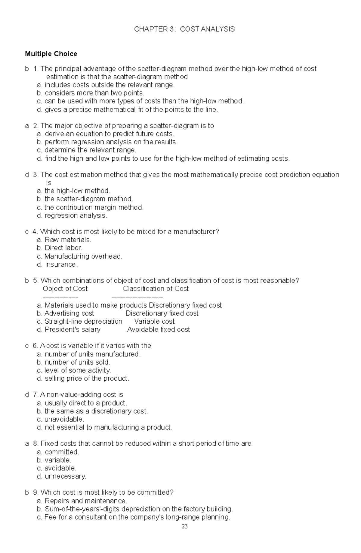 Chapter 3 - - Studocu