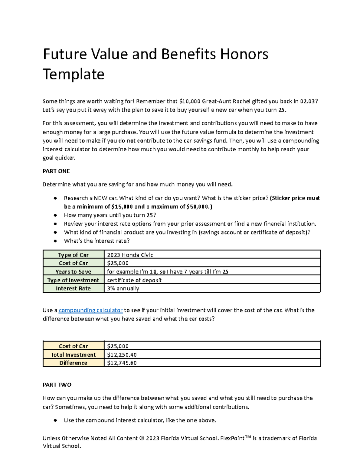 2.05 - m jkbh - Future Value and Benefits Honors Template Some things ...