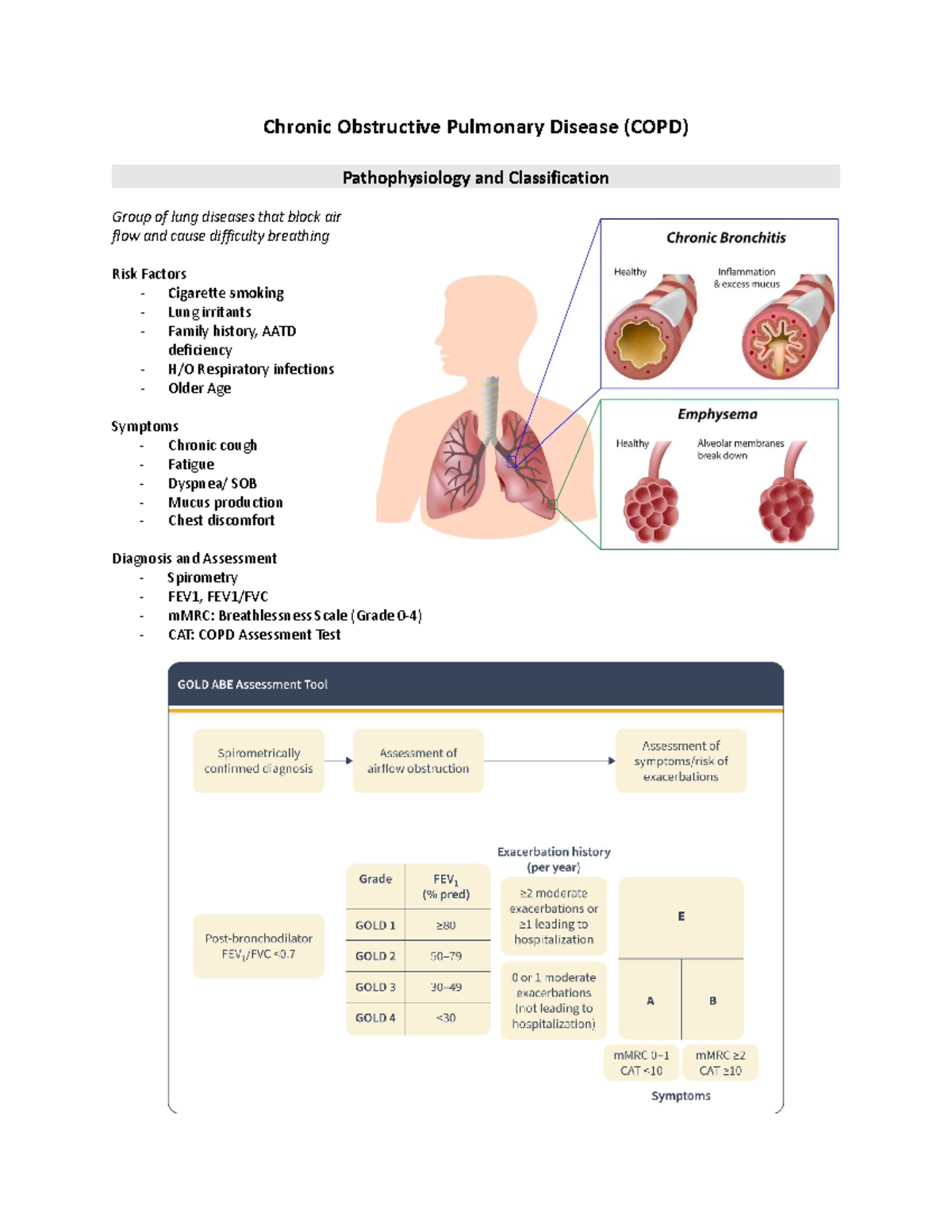 TD- COPD #2 - n/a - Chronic Obstructive Pulmonary Disease (COPD ...