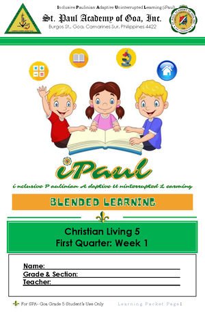 GIYA Teachers Classroom Visitation Tool G4 12 - Republic of the ...