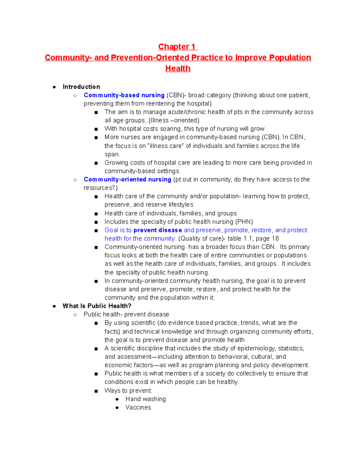 Chapter 1 Community- and Prevention-Oriented Practice to Improve ...