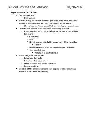Lecture Notes, Lecture All - Case Briefs - Case Briefs: Incorporation ...