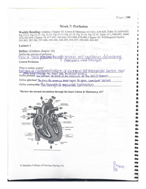 Nursing 176 week 7 - Nonr - NUR 176 - Studocu
