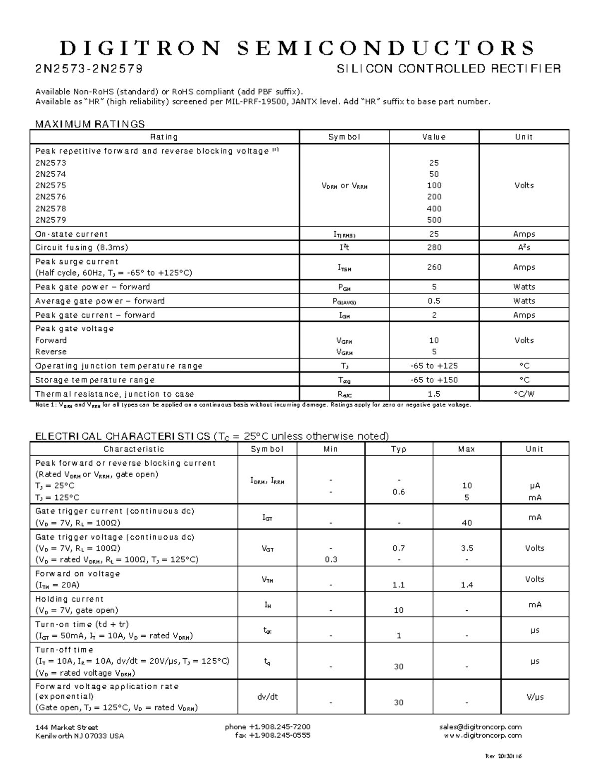 SCR 2N2573 - Diodo scr tiristor electrónica de potencia año 2022 ...
