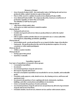 ECON 101 Chapter 2 Notes - Models in Economics Model: a simplified ...