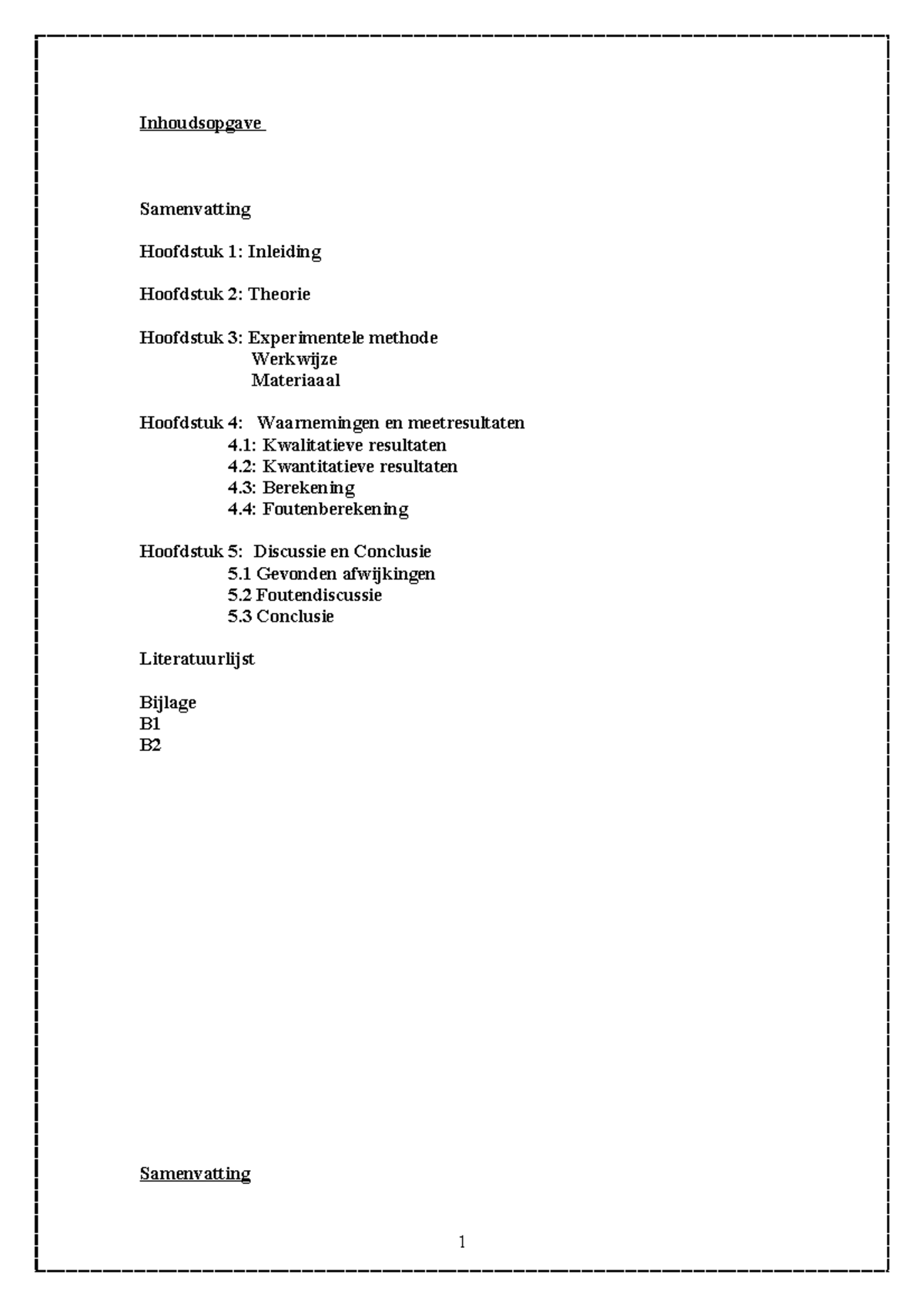 Red Mud verslag 2007 - Inhoudsopgave Samenvatting Hoofdstuk 1 ...