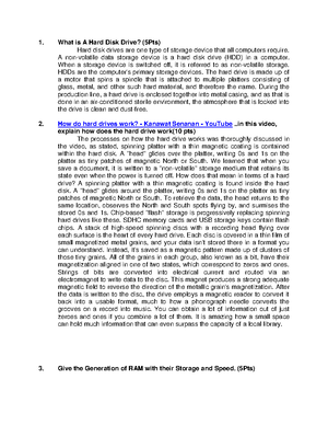 CPT07 Computer Storage - What is Computer data Storage? Every computer that we use utilizes ...