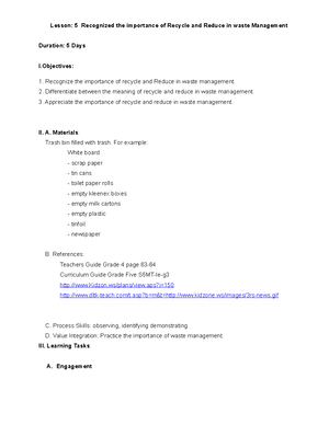 TG Science 5 Q1 S5MT-Ic-d-2 - Lesson 2: Changes that Materials Undergo ...