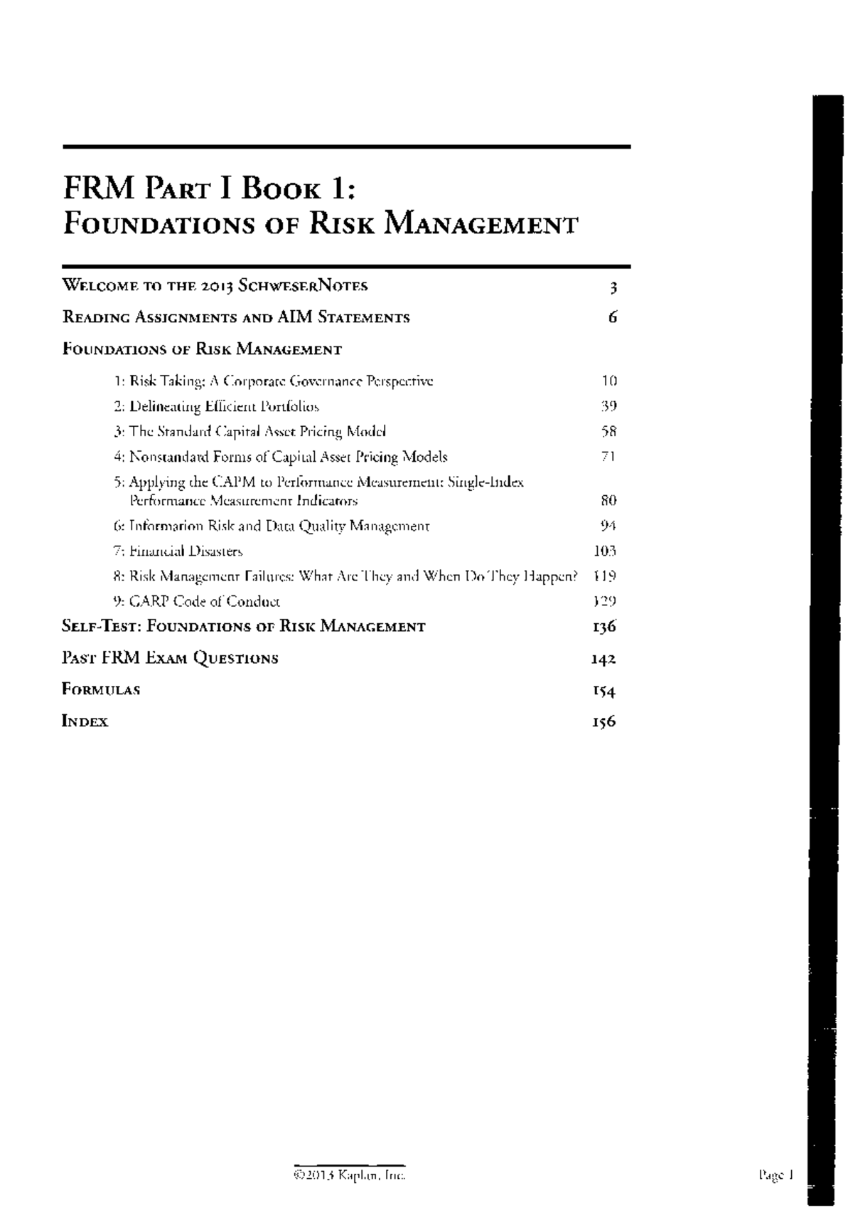 FRM Part 1 Book 1 - FRM part 1 - Introduction a la comptabilité ...