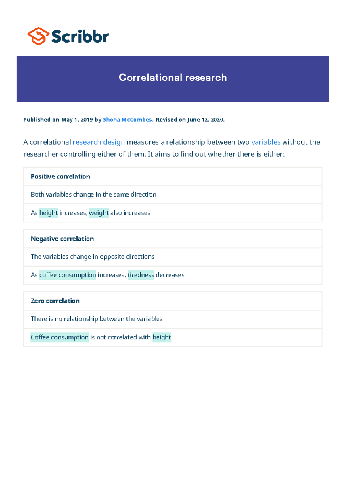 Correlational Research Definition, Methods and Examples 1616254996275 ...