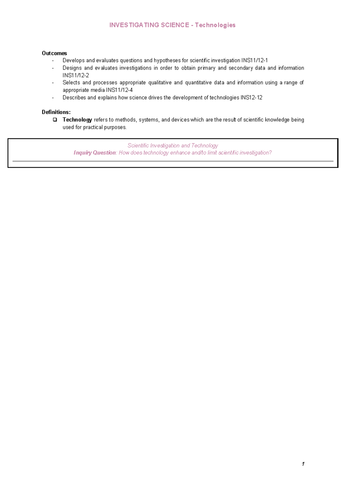 Module 6 notes 61a87daad0515 - Outcomes - Develops and evaluates ...