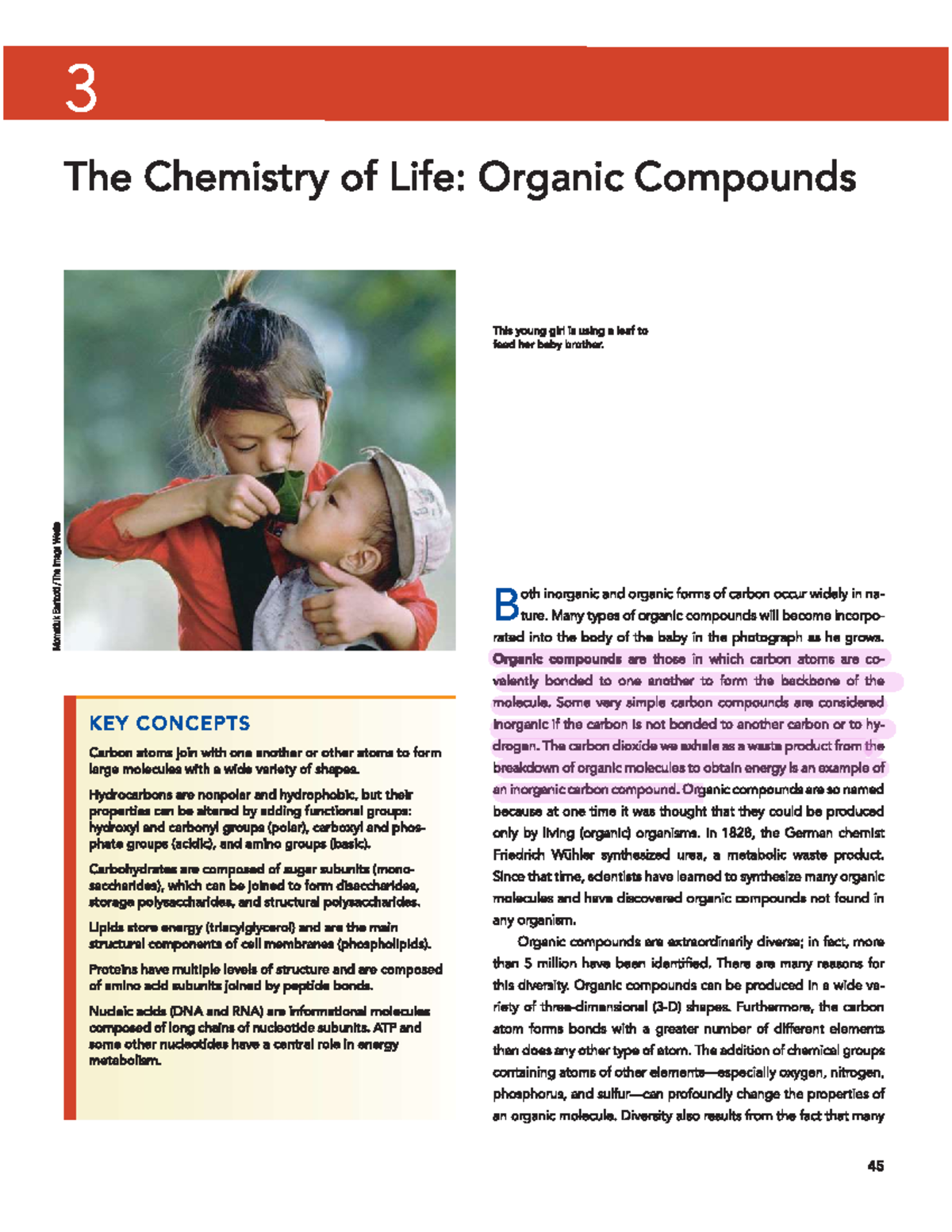 Chapter 3- The Chemistry of life - general biology - Studocu