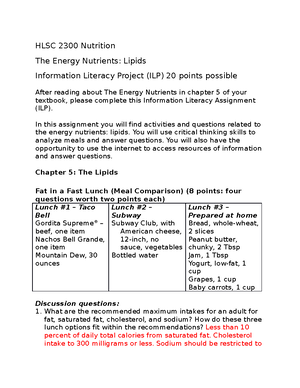 Chapter 8 Nutrition Homework Assignment - Jennifer mcelrath HLSC ...