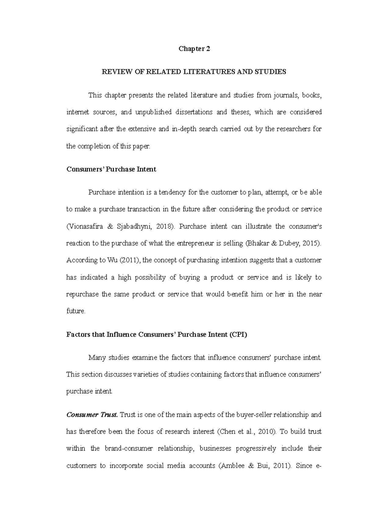 Chapter-2 course work - Chapter 2 REVIEW OF RELATED LITERATURES AND ...