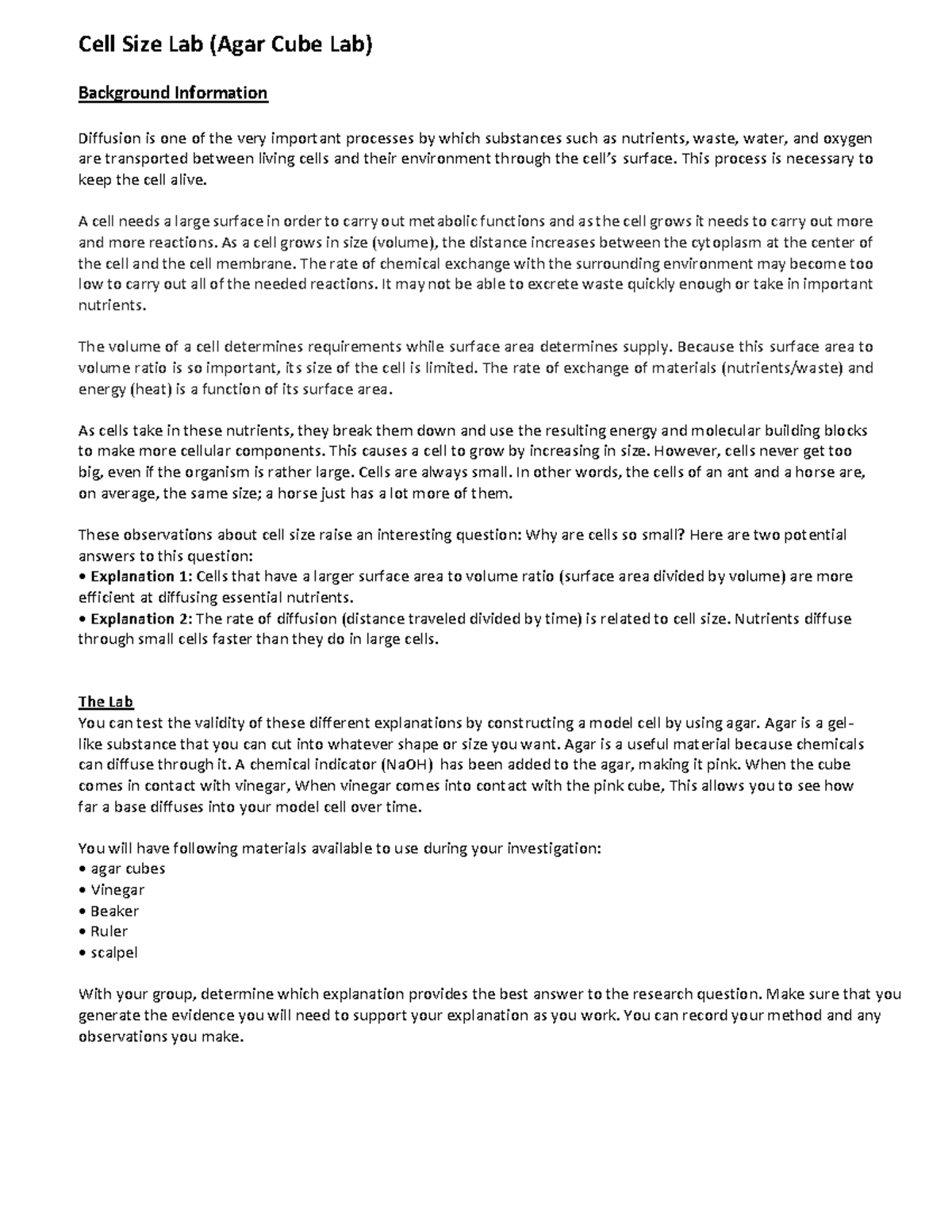 07 Agar Cube Lab 23 - background agar cube lab - Cell Size Lab (Agar ...