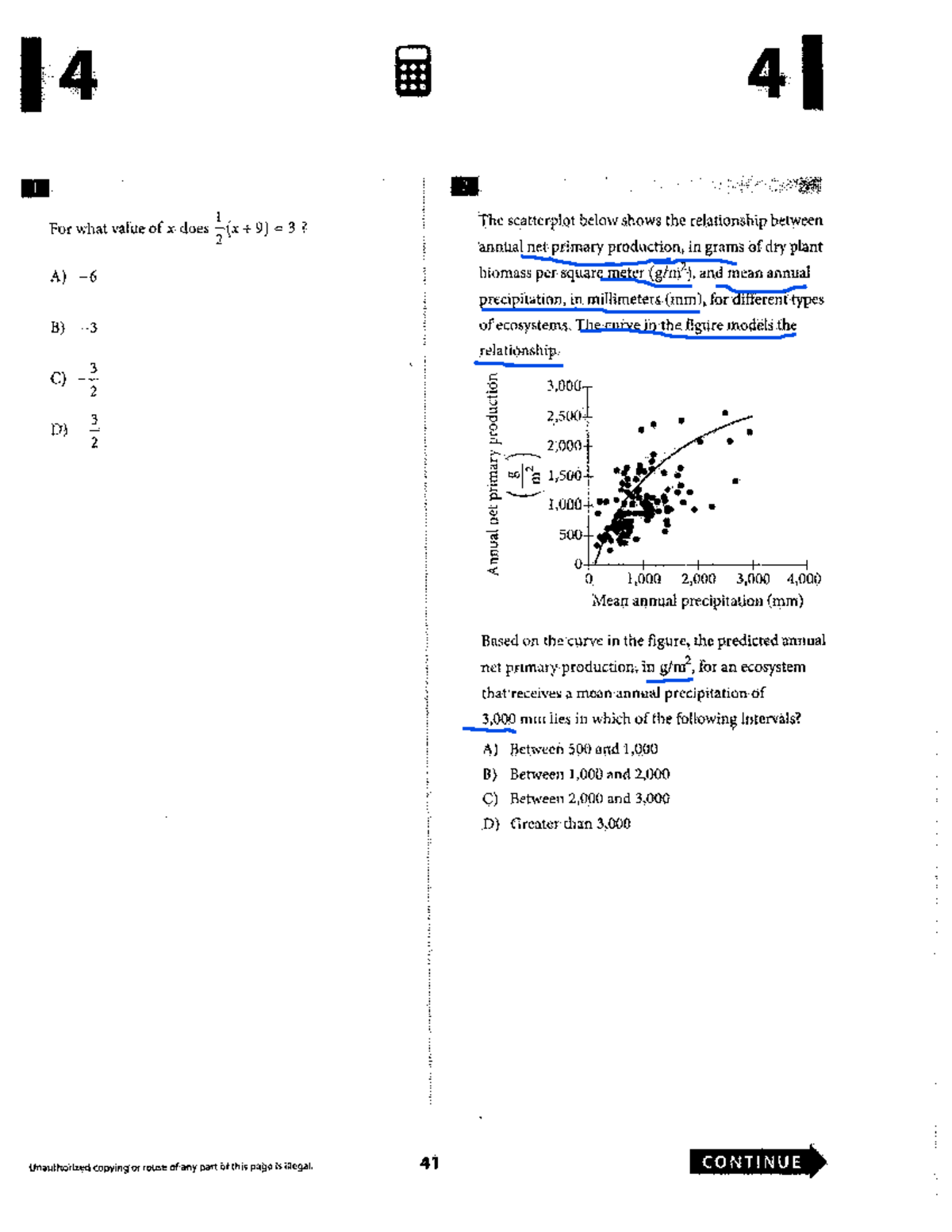 PSAT October 11, 2017 Section 4 - Q - Studocu