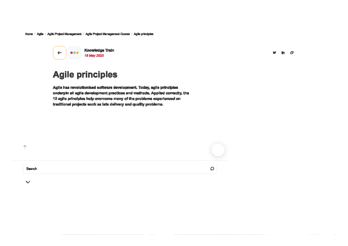 Agile p - okay - Studocu