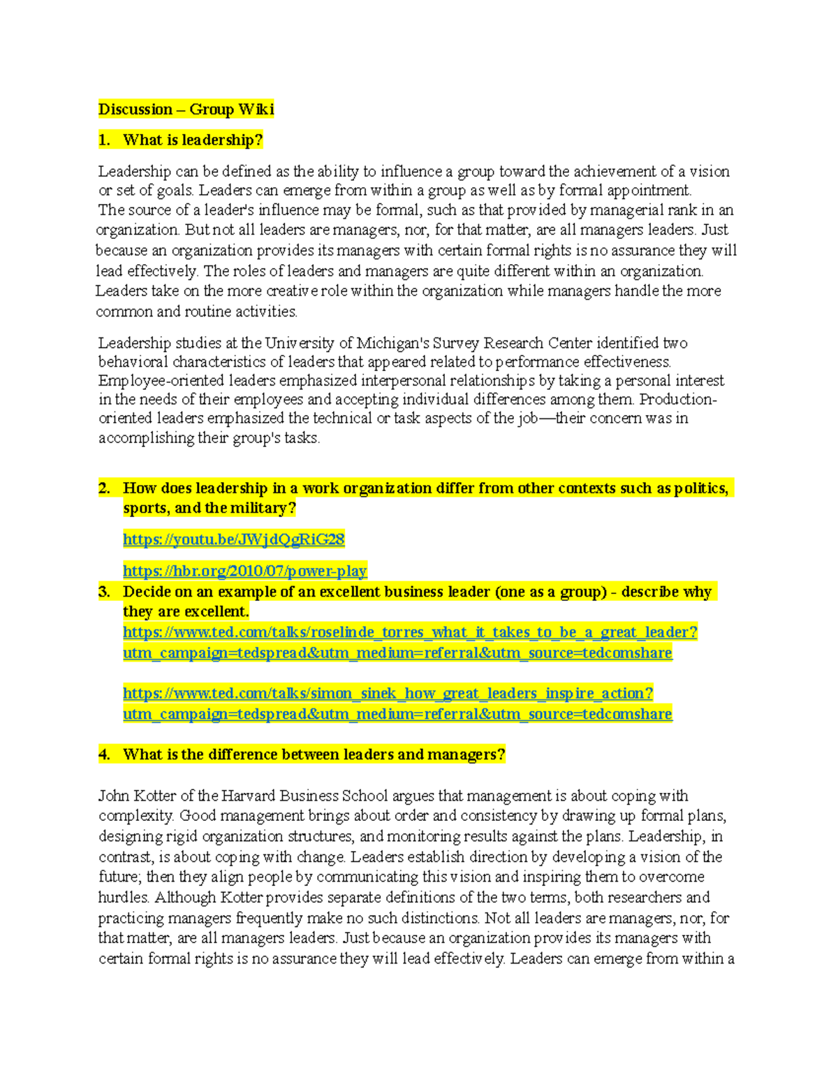 Wiki-Group 6 - group project - Discussion – Group Wiki 1. What is ...