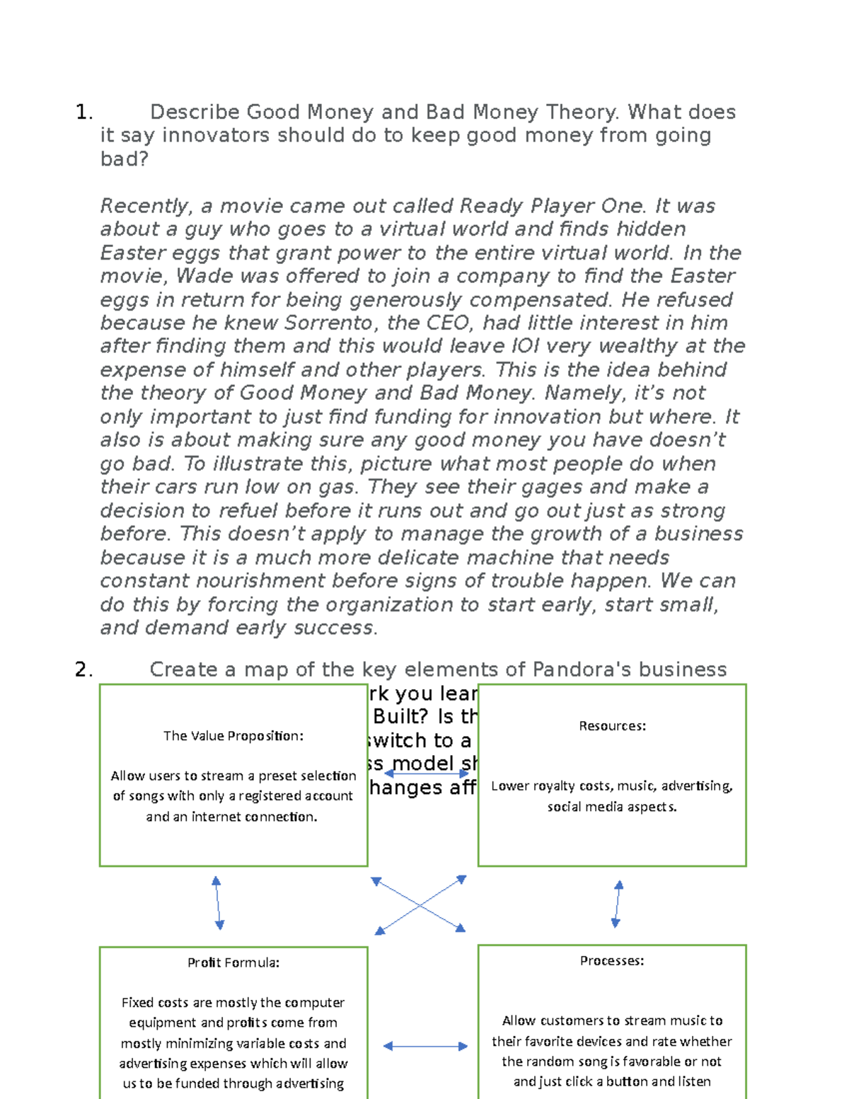 Good Money, Bad Money - 1. Describe Good Money and Bad Money Theory ...