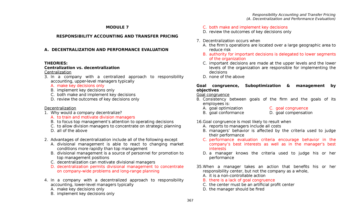 62072 1 13 07 X07 a Responsibility - (A. Decentralization and ...